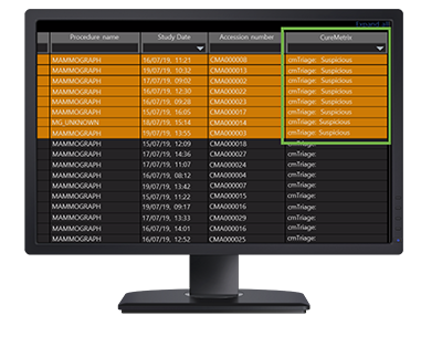 cmTriage International - CureMetrix