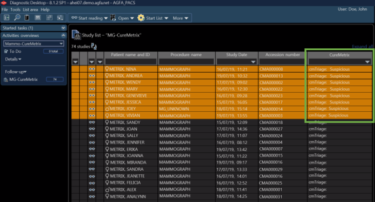 RSNA 2021 - CureMetrix